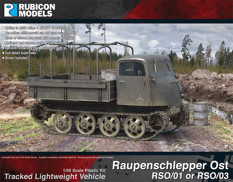 German RSO/01 or RSO/03 Tracked Light Weight Vehicle- 3 Piece Special ...