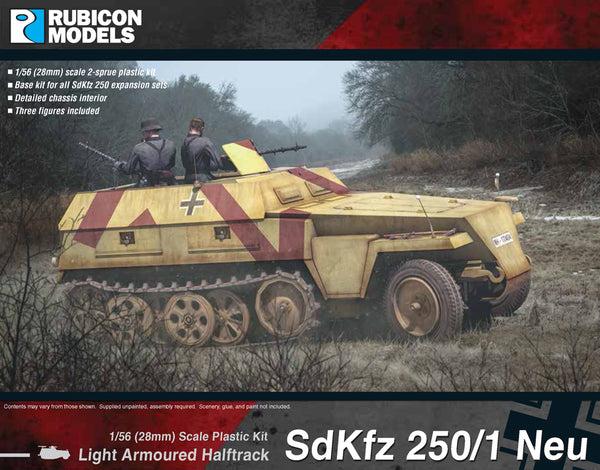 SdKfz 250/7 Neu with 8cm GrW34 Mortar Bundle: 280038+280043 – Rubicon ...